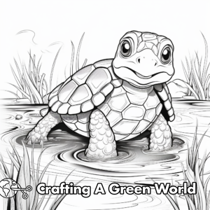 Pond Animals Coloring Pages - Free & Printable!