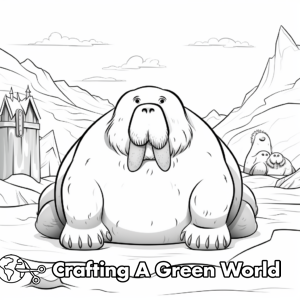 Walrus Coloring Pages - Free & Printable!