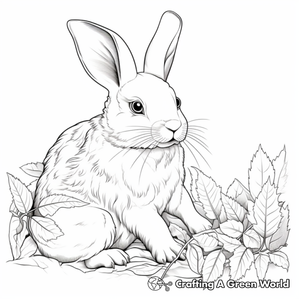 White Rabbit Coloring Pages - Free & Printable!