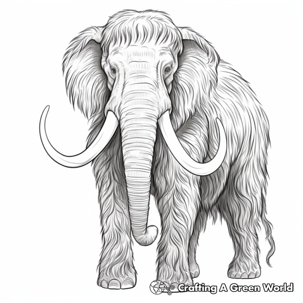 Mammoth Coloring Pages - Free & Printable!