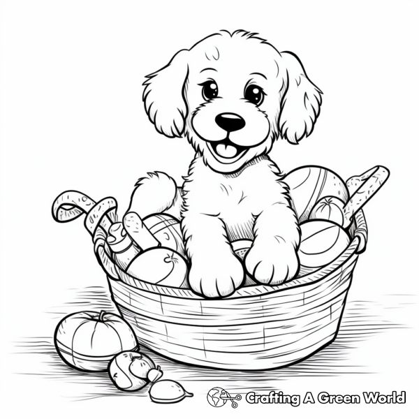 Dog Toy Coloring Pages - Free & Printable!