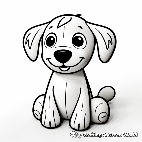 Dog Toy Coloring Pages - Free & Printable!