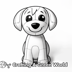 Dog Toy Coloring Pages - Free & Printable!