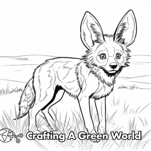 Jackal Coloring Pages - Free & Printable!