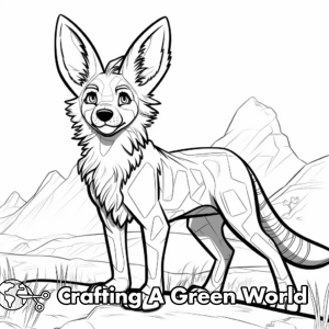 Jackal Coloring Pages - Free & Printable!