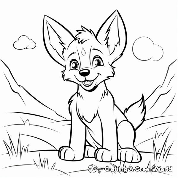 Jackal Coloring Pages - Free & Printable!