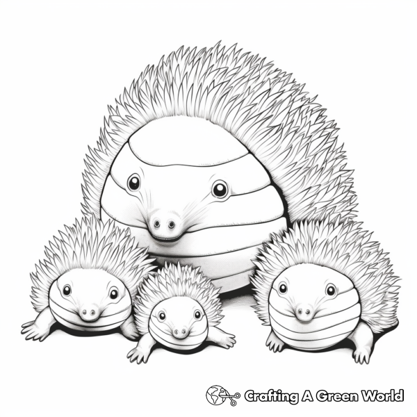 Echidna Coloring Pages - Free & Printable!