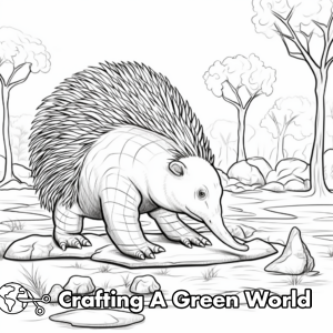 Echidna Coloring Pages - Free & Printable!