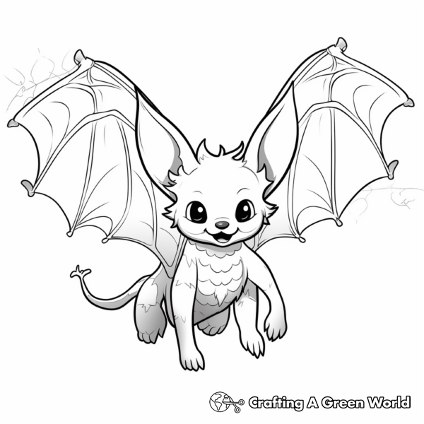 Fox With Wings Coloring Pages - Free & Printable!
