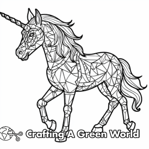 Animal Mosaic Coloring Pages - Free & Printable!