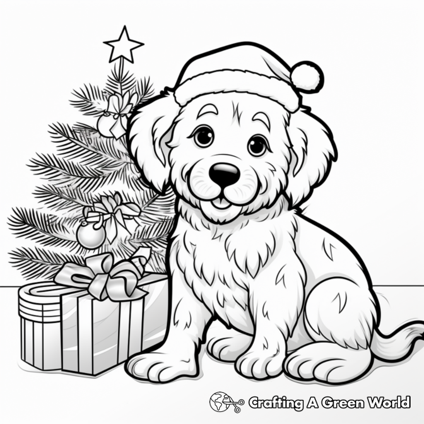 Golden Doodle Coloring Pages - Free & Printable!