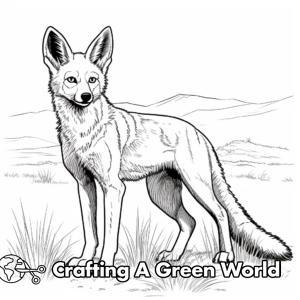 Jackal Coloring Pages - Free & Printable!