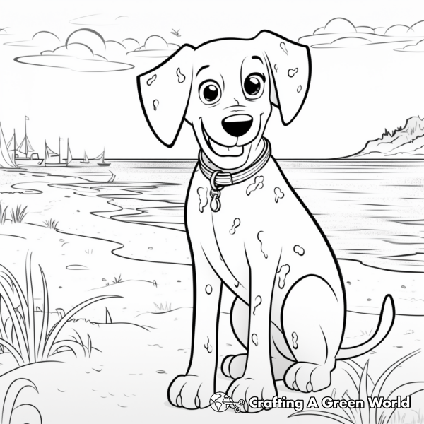 Dalmatian Coloring Pages - Free & Printable!