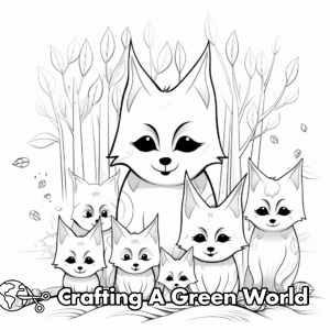 Fall Fox Coloring Pages - Free & Printable!