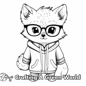Fall Fox Coloring Pages - Free & Printable!
