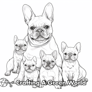 French Bulldog Printable Coloring Pages - Free & Printable!