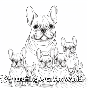 French Bulldog Printable Coloring Pages - Free & Printable!