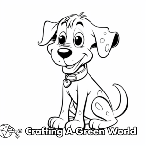 Dalmatian Coloring Pages - Free & Printable!