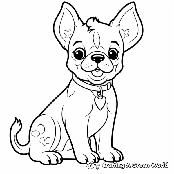 French Bulldog Printable Coloring Pages - Free & Printable!