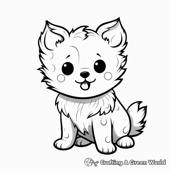 Kawaii Puppy Coloring Pages - Free & Printable!