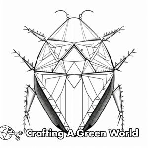 Stink Bug Coloring Pages - Free & Printable!