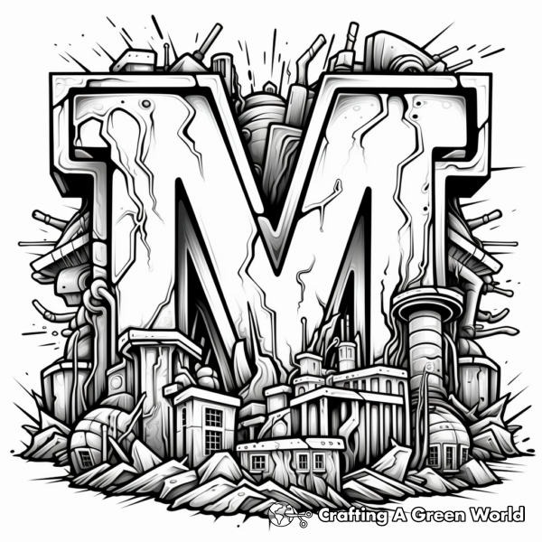 Letter M Coloring Pages - Free & Printable!
