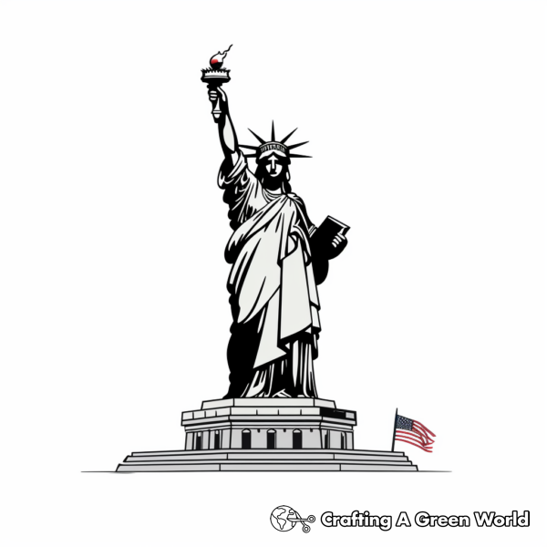 America Coloring Pages - Free & Printable!