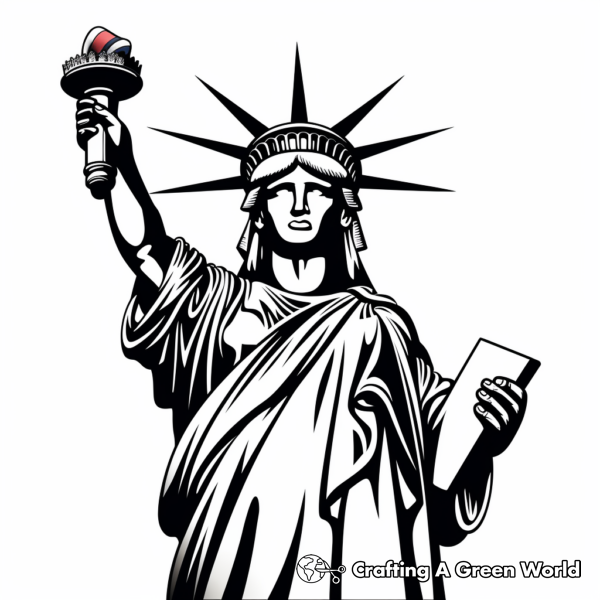 America Coloring Pages - Free & Printable!