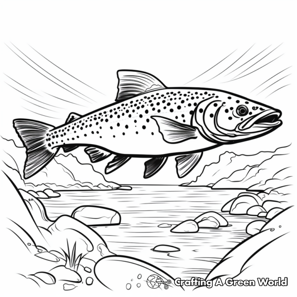 Brook Trout Coloring Pages - Free & Printable!