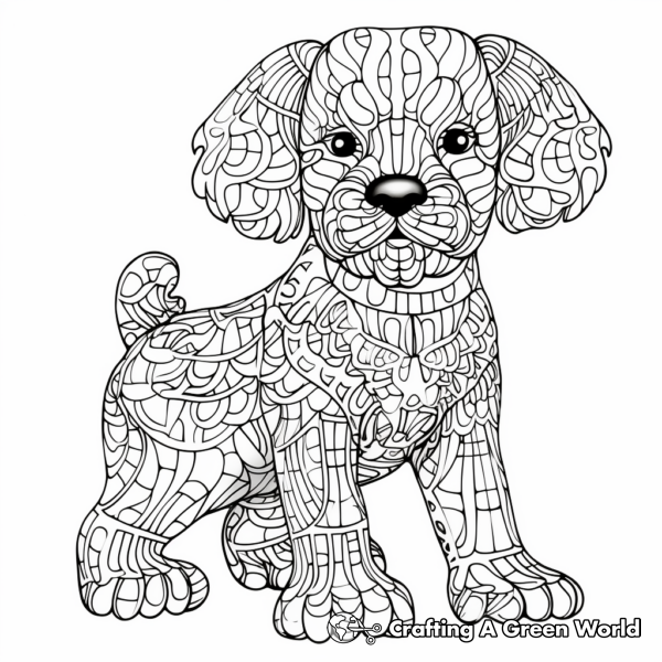 Toy Poodle Coloring Pages - Free & Printable!