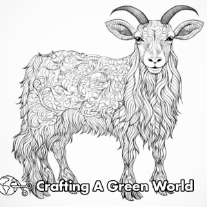 Goat Coloring Pages - Free & Printable!