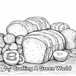 Loaves Of Bread Coloring Pages - Free & Printable!