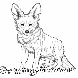Jackal Coloring Pages - Free & Printable!