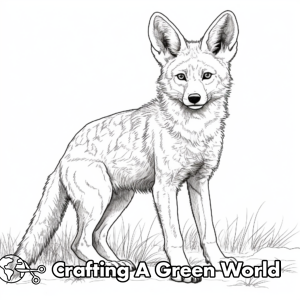 Jackal Coloring Pages - Free & Printable!