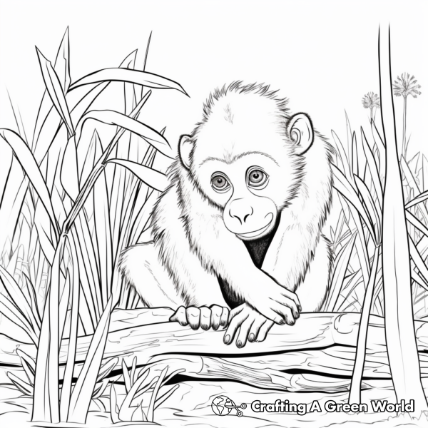 Grumpy Monkey Coloring Pages - Free & Printable!