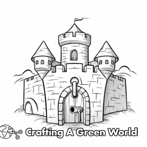 Lock And Key Coloring Pages - Free & Printable!