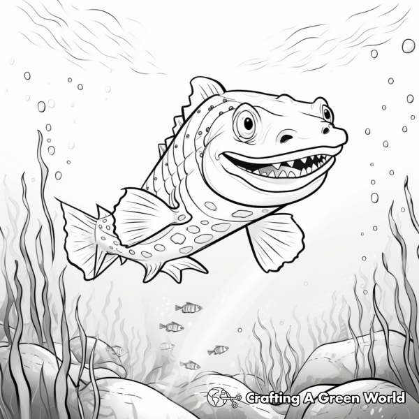 Pike Coloring Pages - Free & Printable!