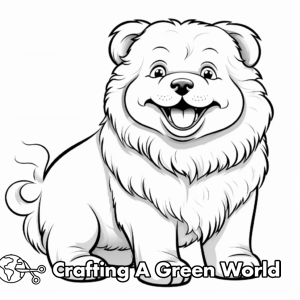 Chow Chow Coloring Pages - Free & Printable!