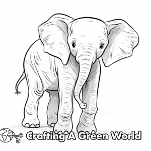 Wild Animal Coloring Pages - Free & Printable!
