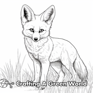 Realistic Fox Coloring Pages - Free & Printable!