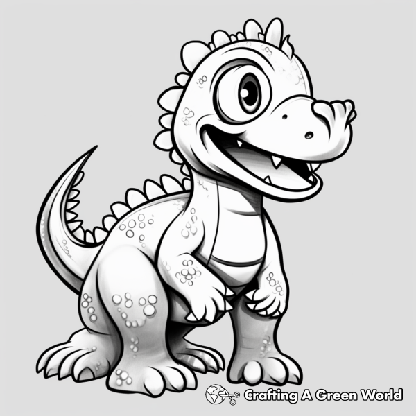 Yangchuanosaurus Coloring Page