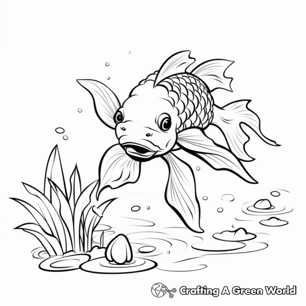 Pond Animals Coloring Pages - Free & Printable!