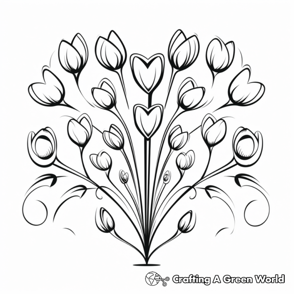 Tulip Coloring Pages - Free & Printable!