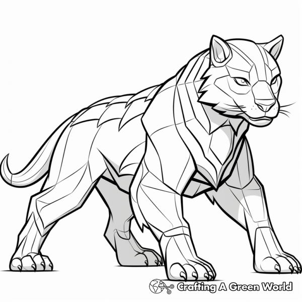 Black Panther Animal Coloring Pages - Free & Printable!