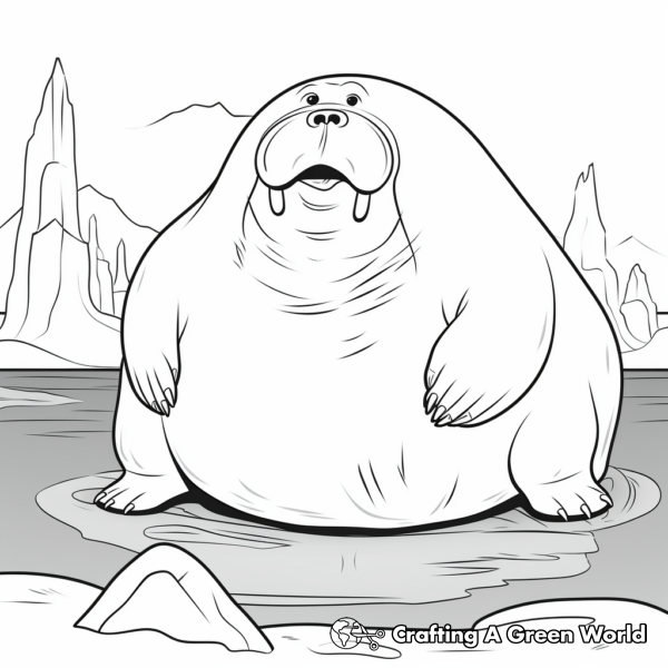 Walrus Coloring Pages - Free & Printable!