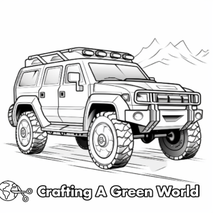 C Is For Car Coloring Pages - Free & Printable!