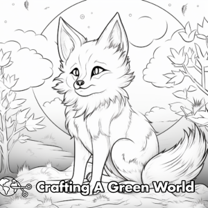 Fall Fox Coloring Pages - Free & Printable!