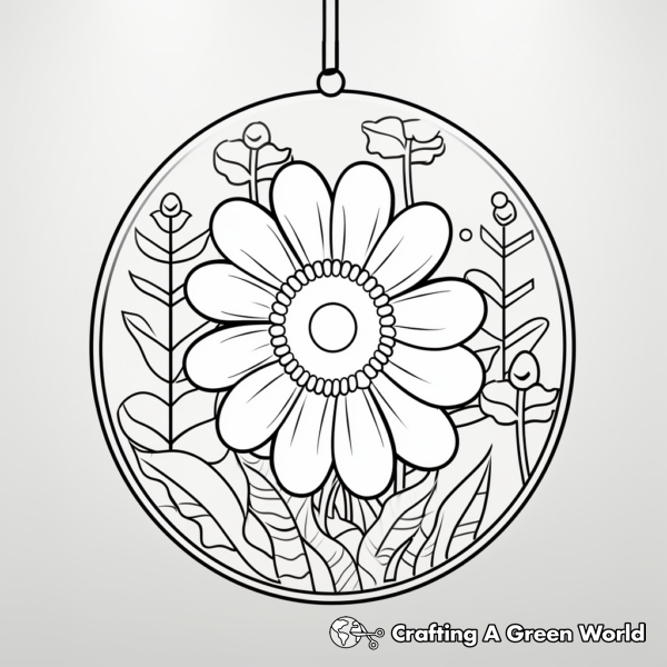 Suncatcher Coloring Pages - Free & Printable!