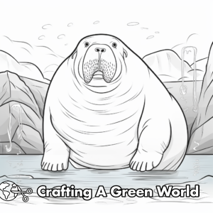 Walrus Coloring Pages - Free & Printable!