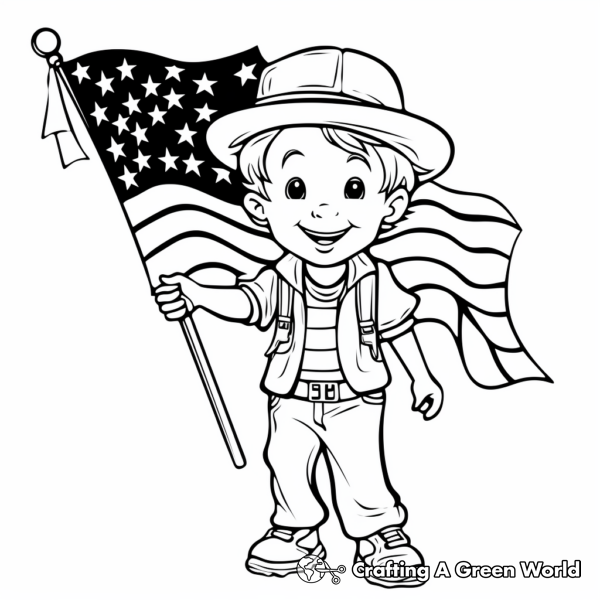America Coloring Pages - Free & Printable!